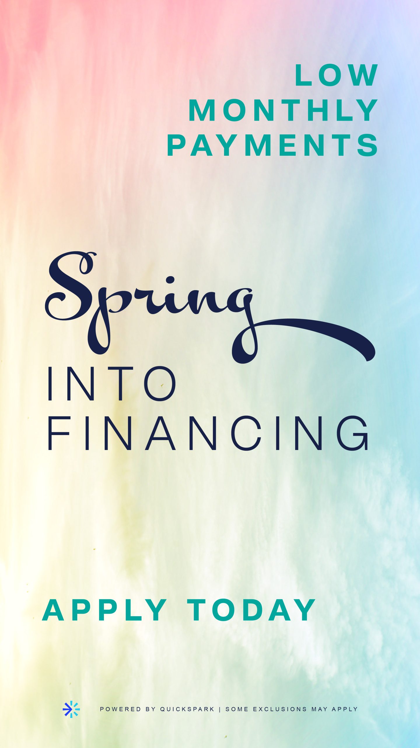Spring Banners - Graphics Portal - QuickSpark Financial