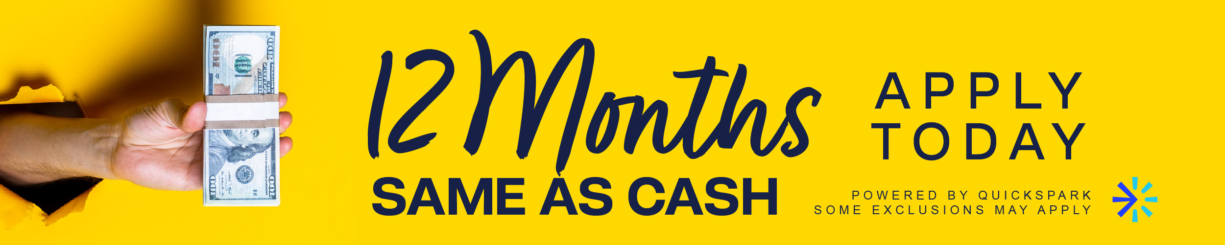 Same As Cash Graphics - Graphics Portal - QuickSpark Financial